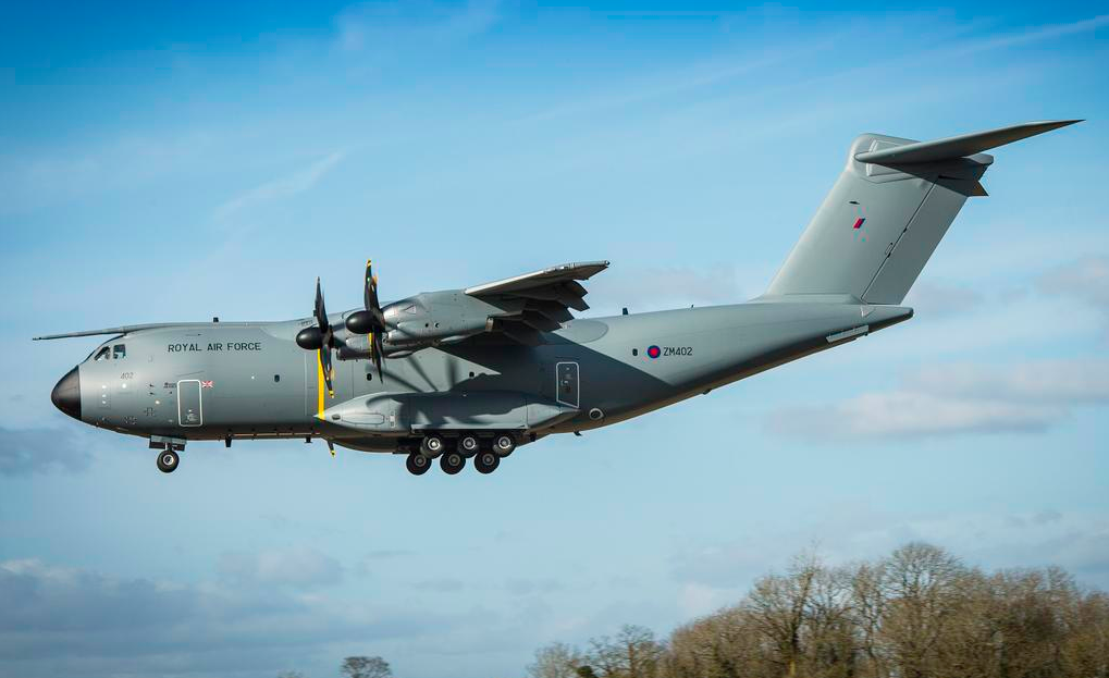 La RAF reçoit son deuxième A400M